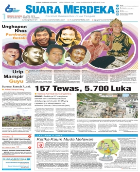 ALL IN 1 UPDATE KORAN.MAJALAH. DLL: KORAN HARIAN SUARA MERDEKA EDISI ...