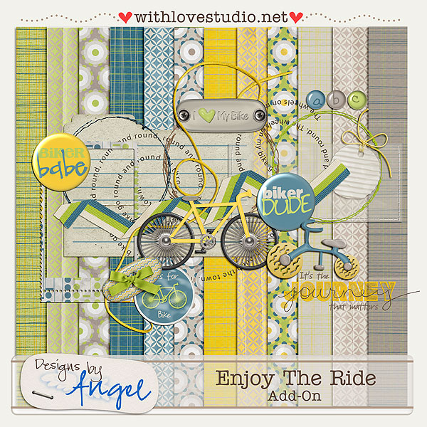 Scrapping With Angel: Enjoy The Ride Freebies