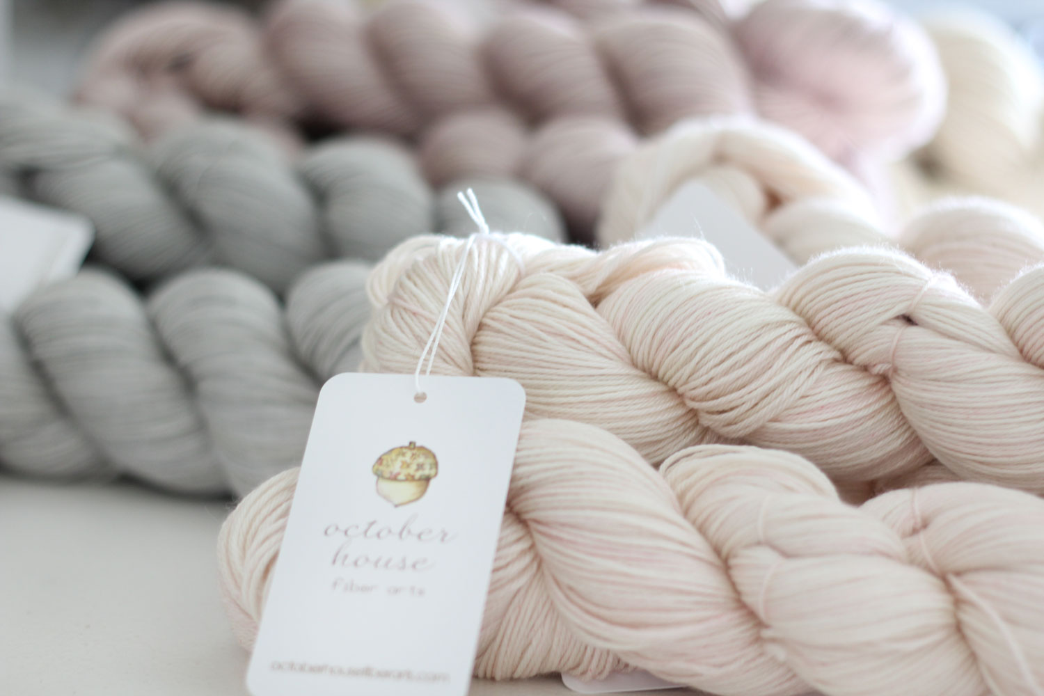 October House blog - quiet colors and gentle stitches