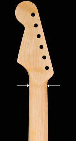 Music: Guitar Neck (Nut Width)