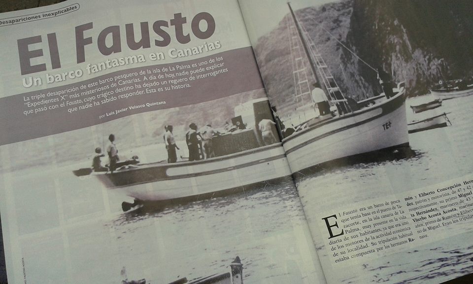 Fausto: ARTÍCULO SOBRE EL FAUSTO EN LA REVISTA "MÁS ALLÁ".