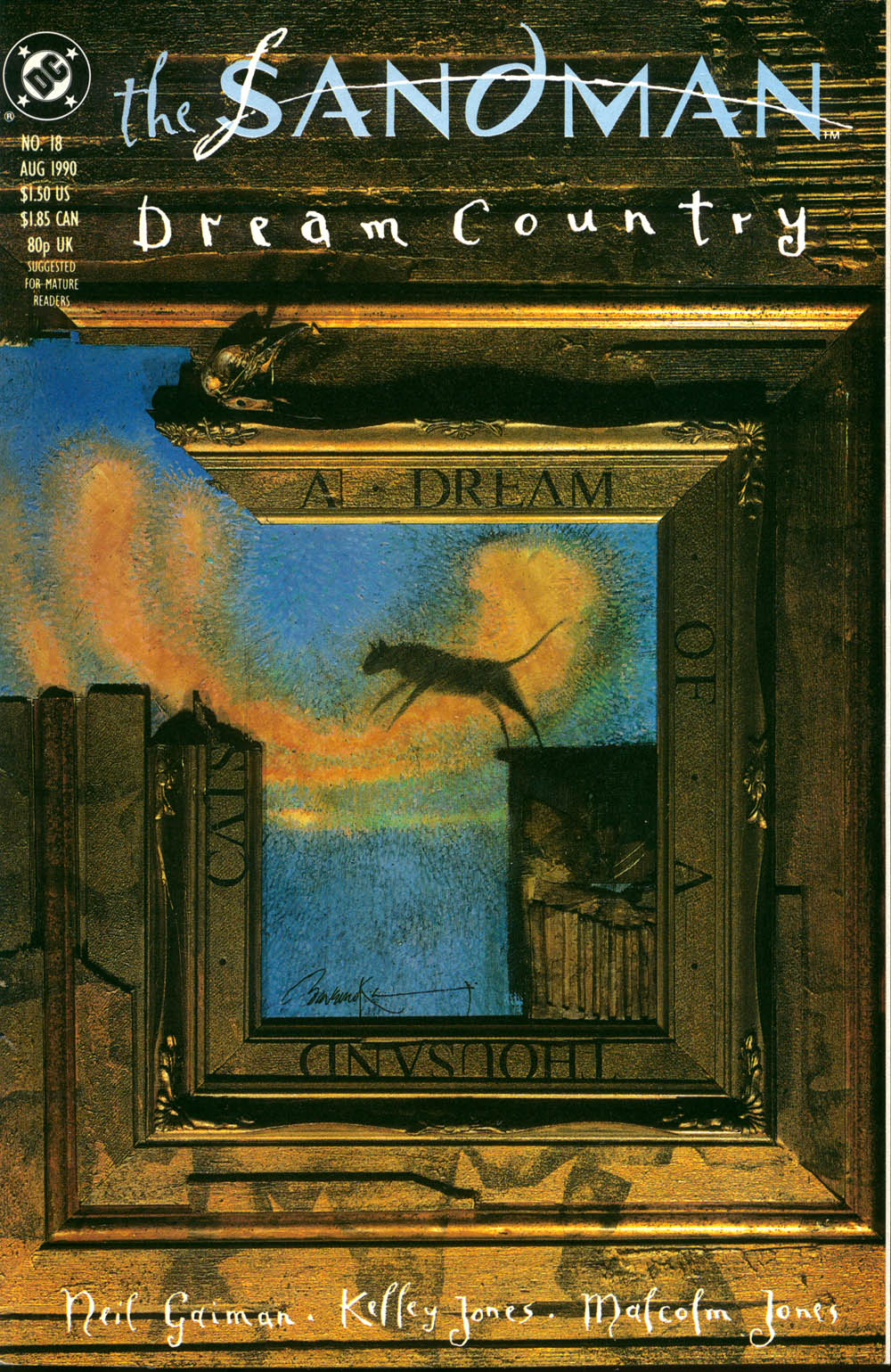 The Geeky Nerfherder: Comic Book Cover Art: The Sandman