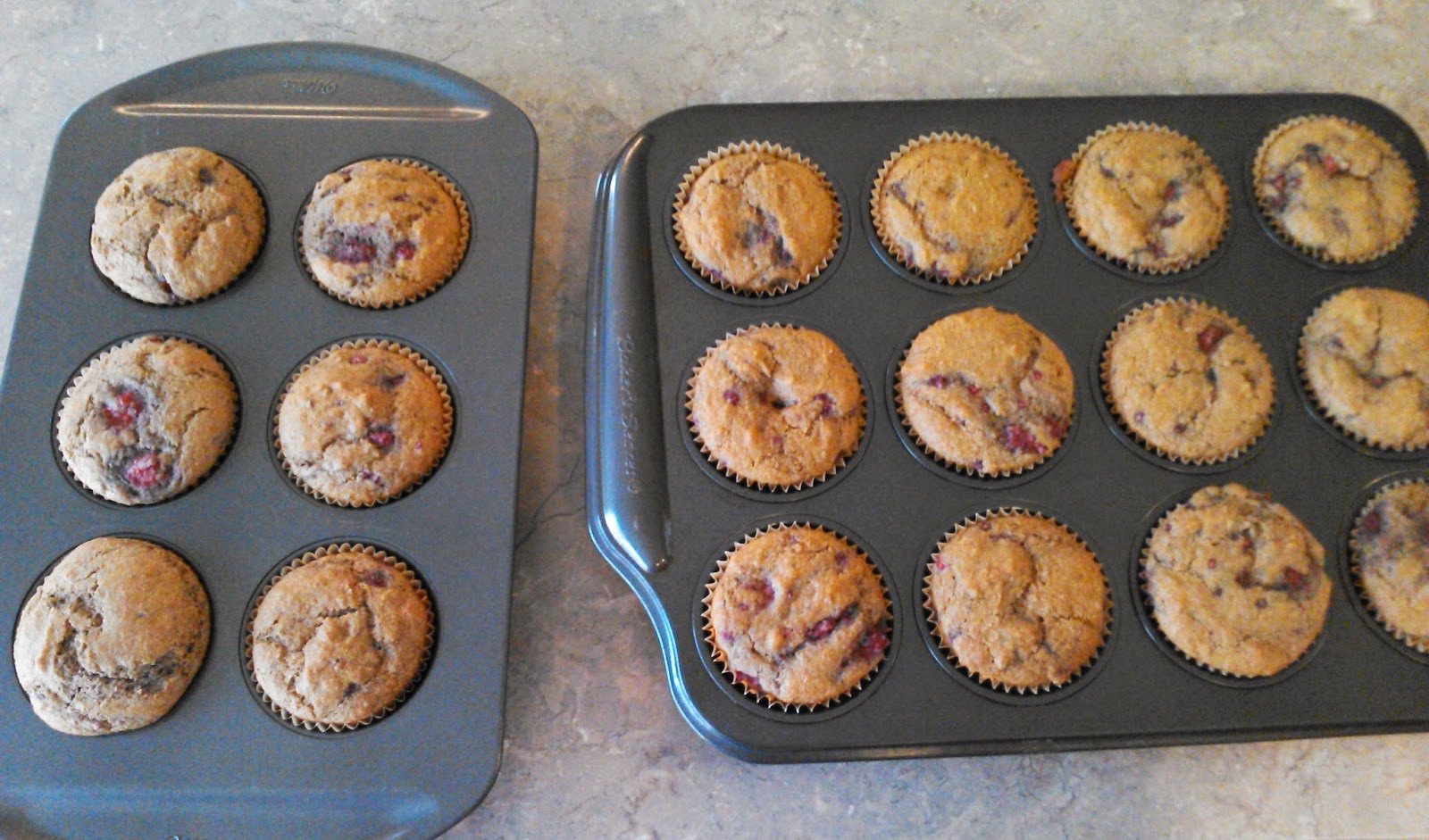 Pocono Pabulum for Mind & Body: Raspberry Cream Muffins