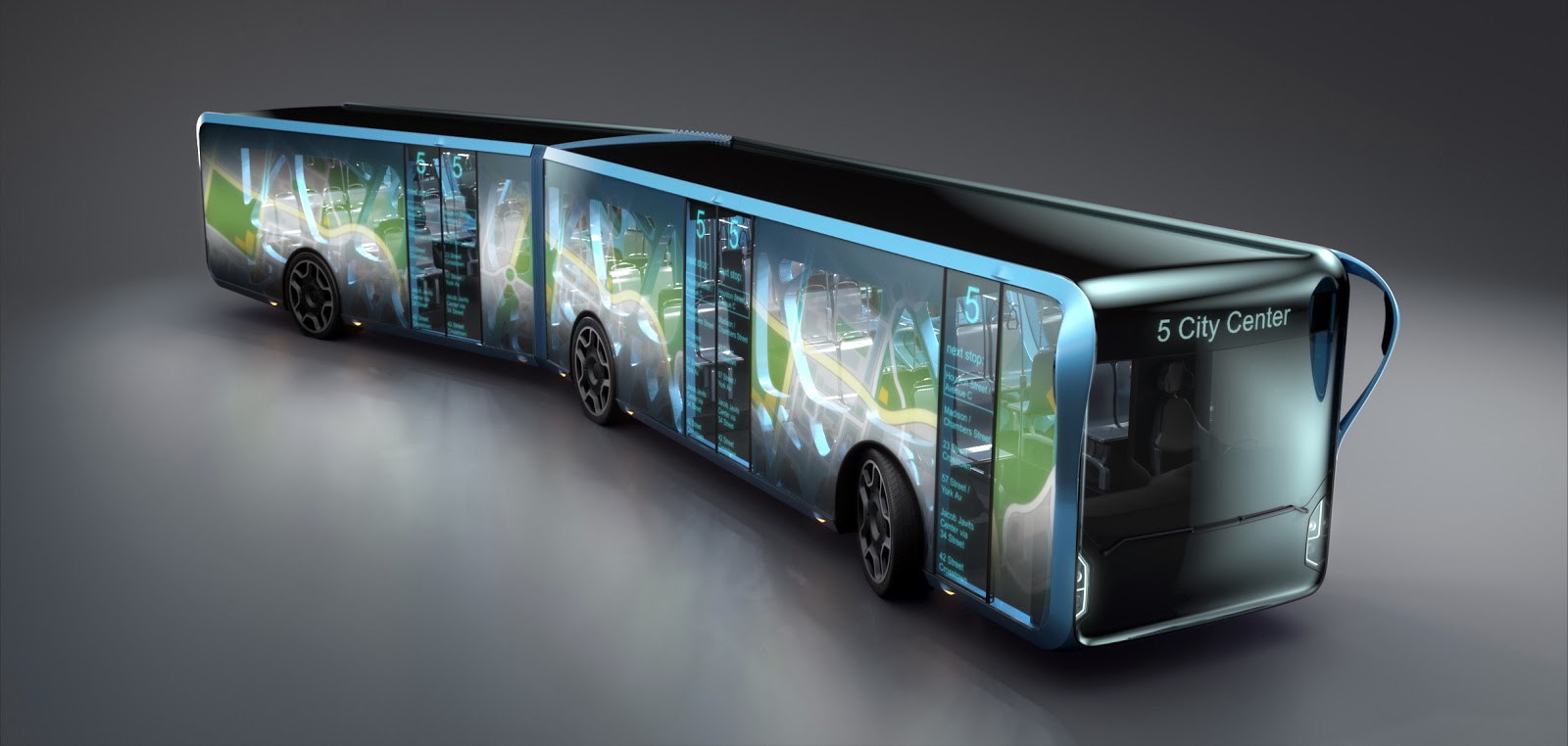 The Gear Shift: Willie bus concept turns walls into transparent LCD ...