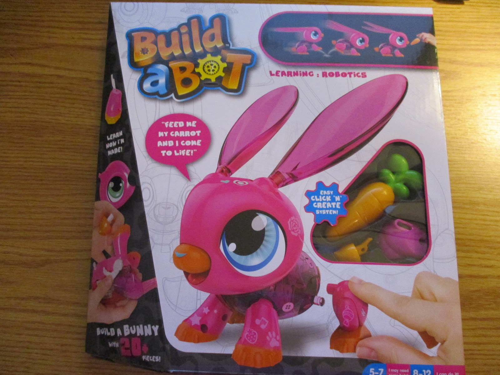 Missy's Product Reviews : Build-a-Bot Bunny