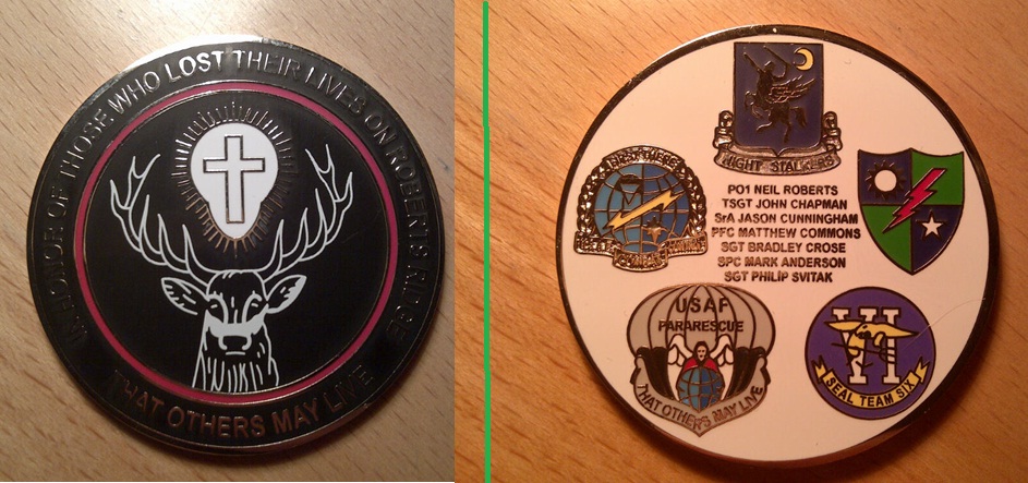 THE USAF RESCUE COLLECTION: Roberts Ridge Limited Edition Challenge Coin