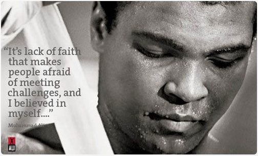 People Helping Other People to Succeed: ALi The Greatest