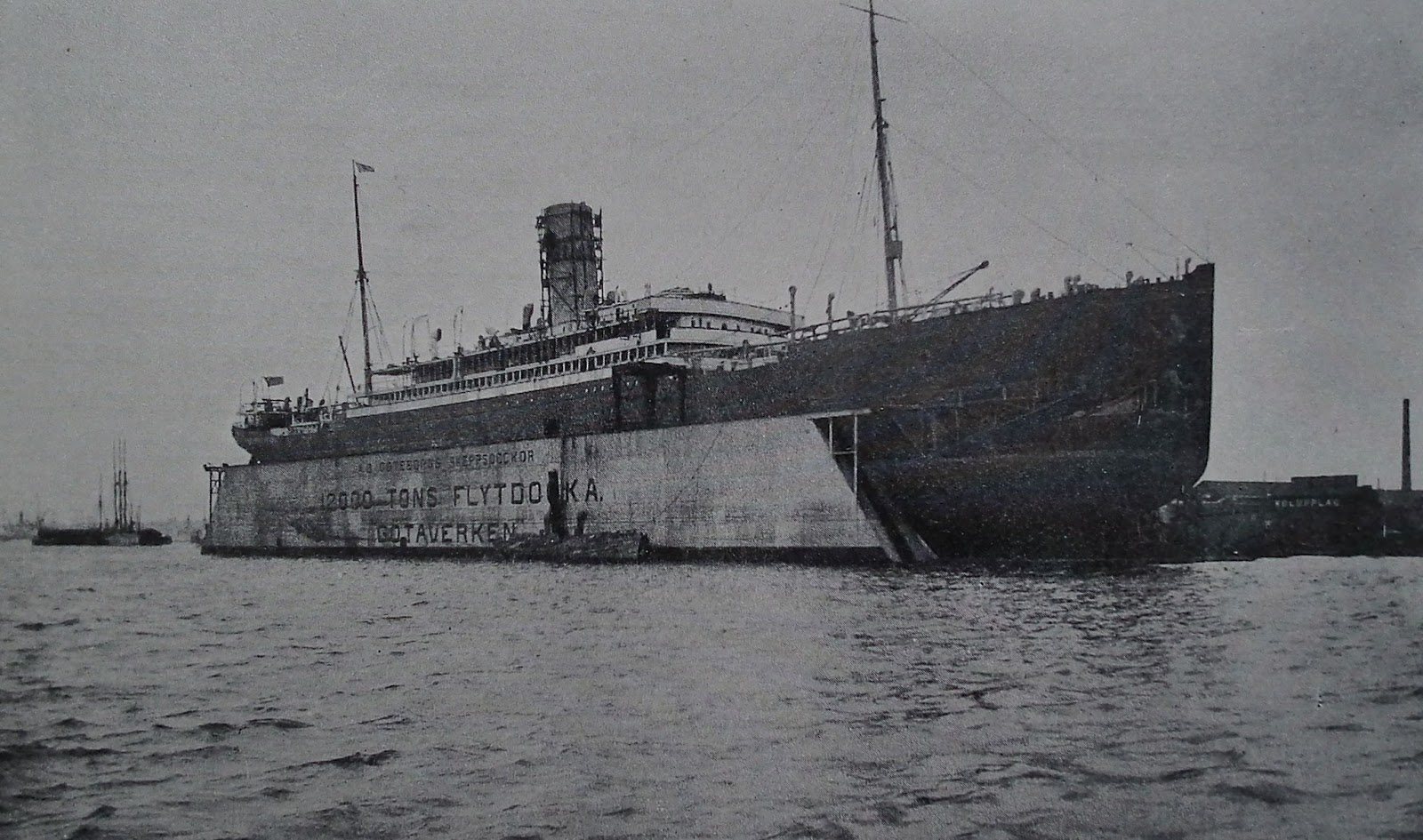 The Things I Enjoy: Swedish shipyards in the early 1920s