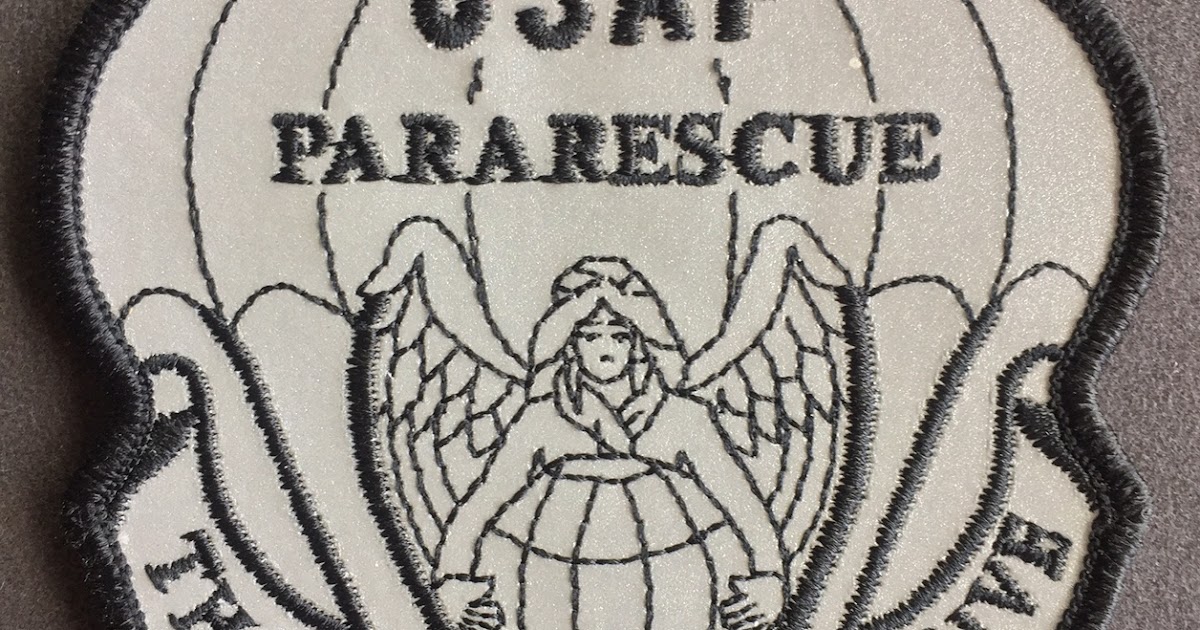 THE USAF RESCUE COLLECTION: USAF Pararescue / Guardian Angel Reflective ...