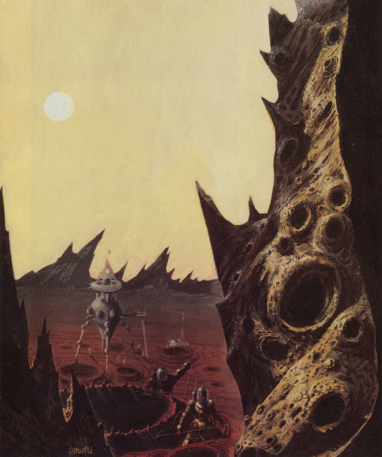 Ski-Ffy: THE ART OF RICHARD POWERS