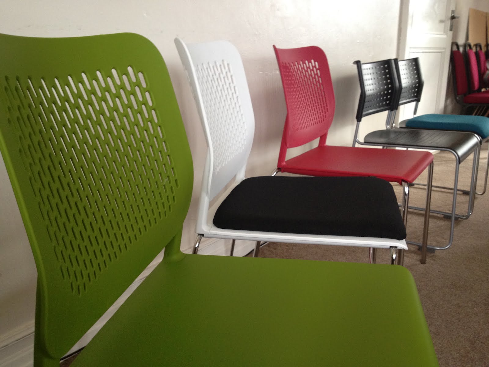 Building Resound: More chairs