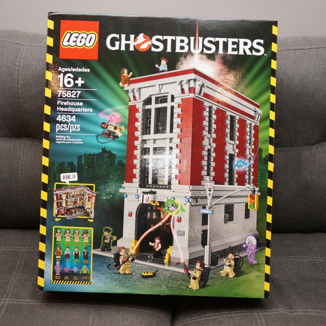 nerdy views: LEGO Ghostbusters Firehouse Build