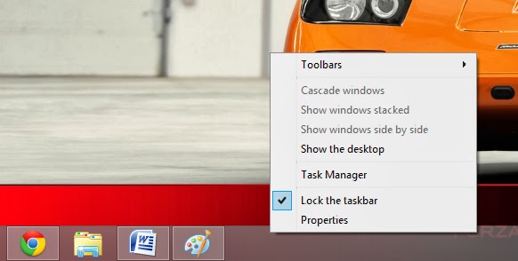 Cara merubah posisi taskbar windows - Siberuk my Village