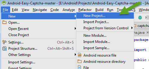 Dimensi TutupBotol: Making Captcha In Android Using Android Studio Part I