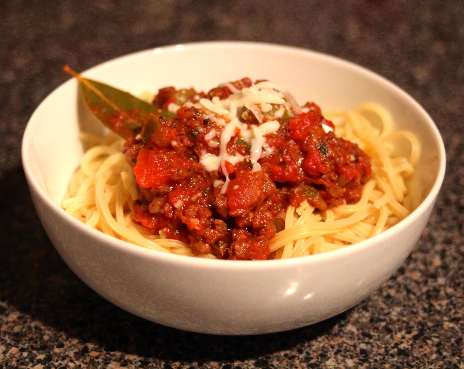 Venison Spaghetti - The Lavender Apple