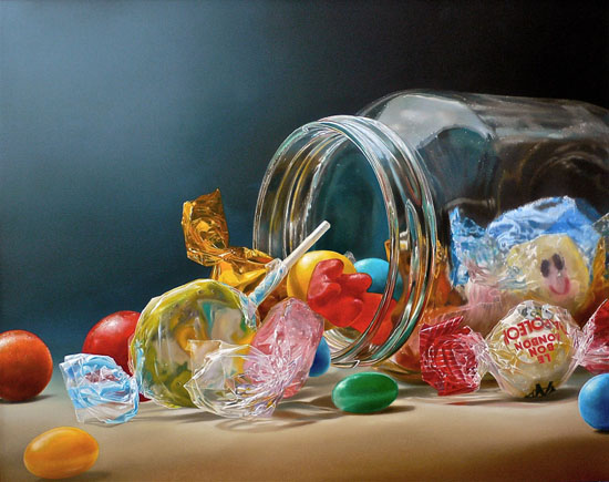 Candy Critic: Candy Art - Photo Realistic Paintings