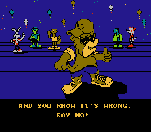 VGJUNK: WALLY BEAR AND THE NO GANG (NES)