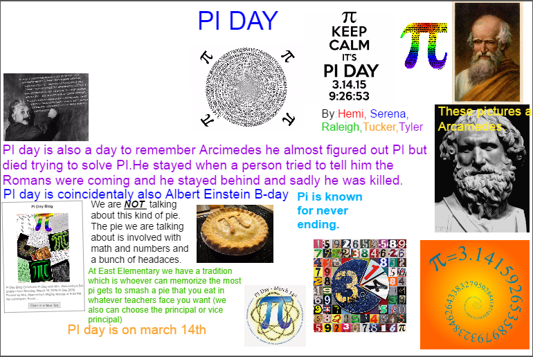 Pi Day Blog