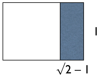 Mike Naylor - creative mathematics: Silver ratio windows