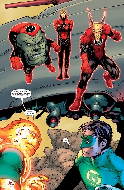 COMIC BOOK FAN AND LOVER: GREEN LANTERN / RED LANTERNS: ALERTA ROJA ...