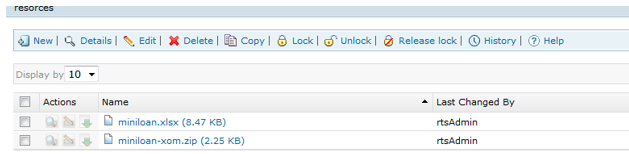 IBM ODM: How to update Dynamic domain in Decision Center