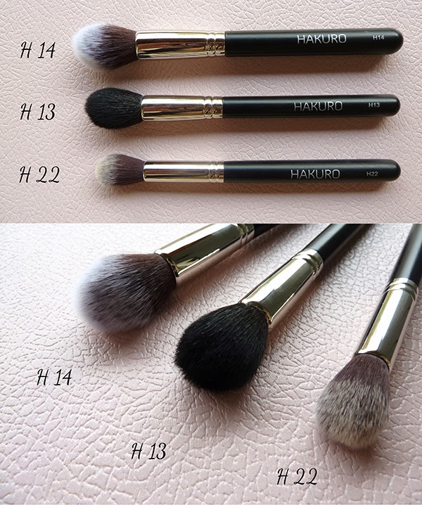 Nude Powder: Make up tools | Hakuro Brushes review