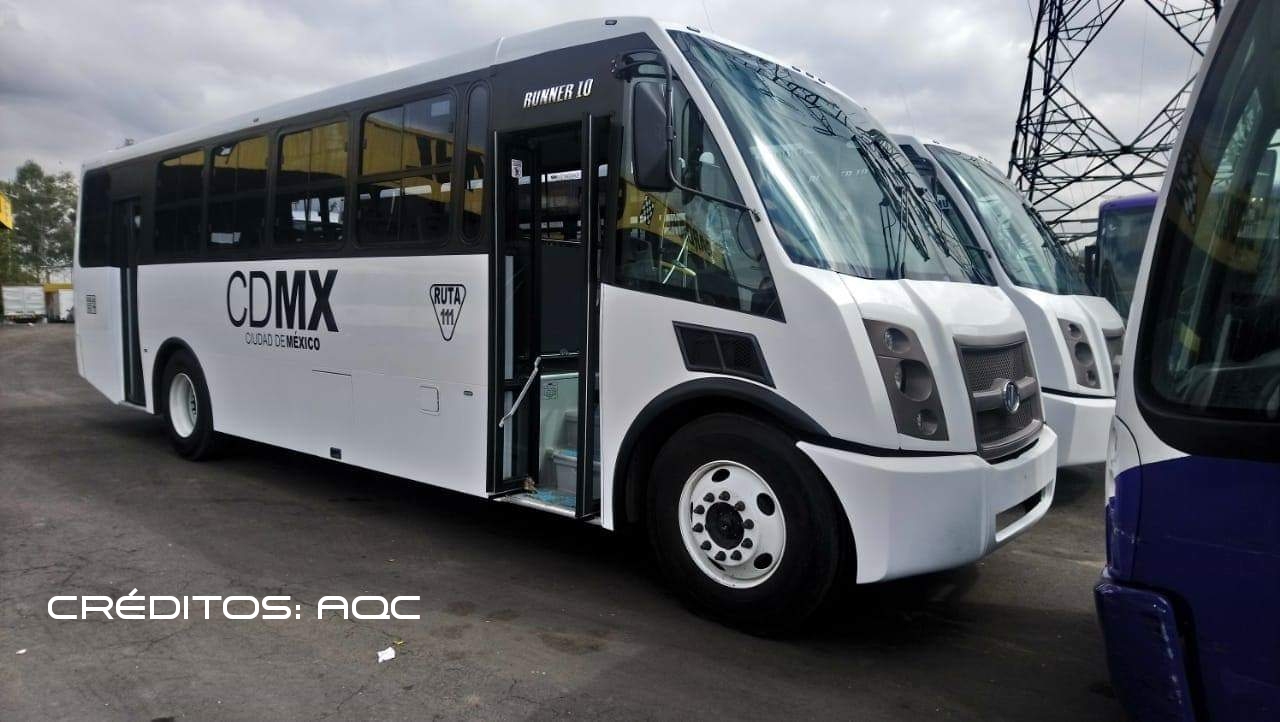 Transporte público, autobuses y microbuses CDMX.: Dina Runner 10