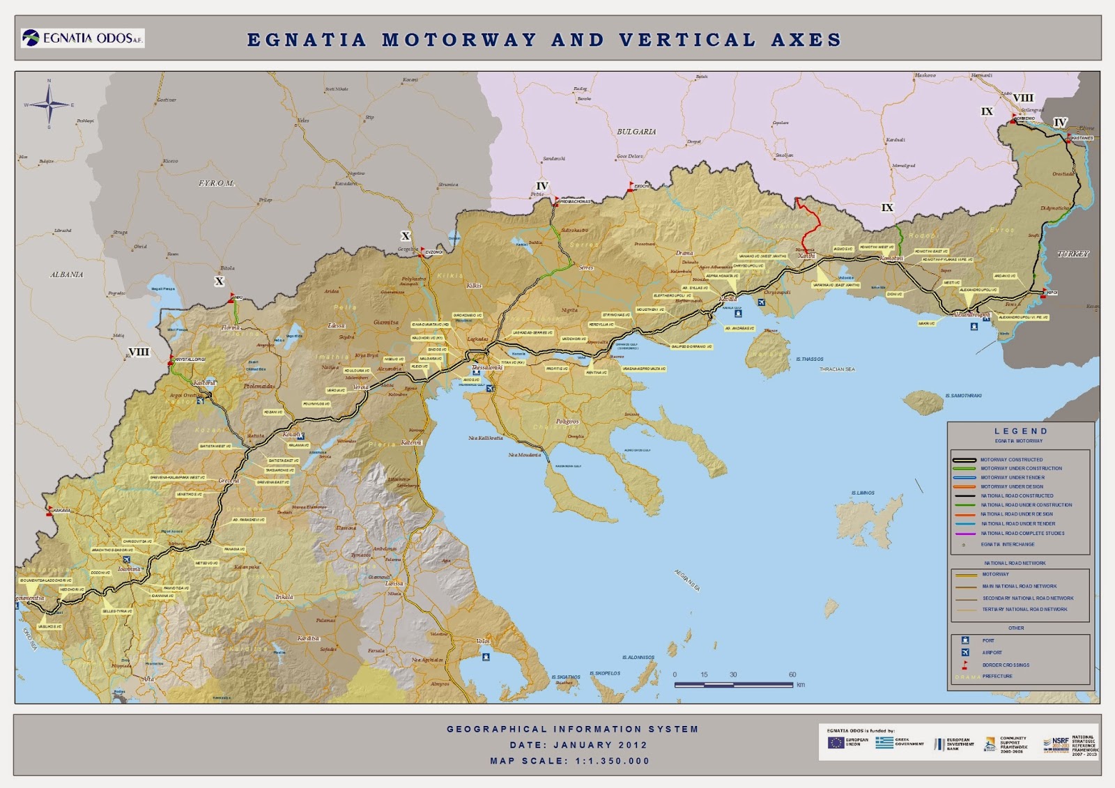 Via Egnatia: THE MOTORWAY