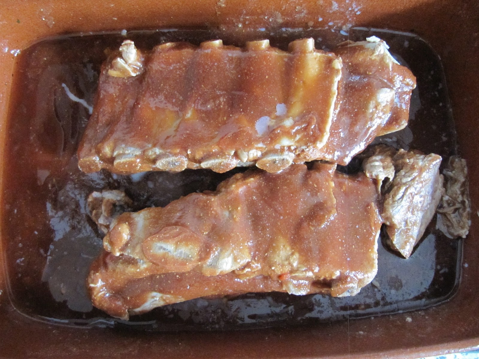 La cuisine d'ici et d'ISCA: Travers de porc entier laqué