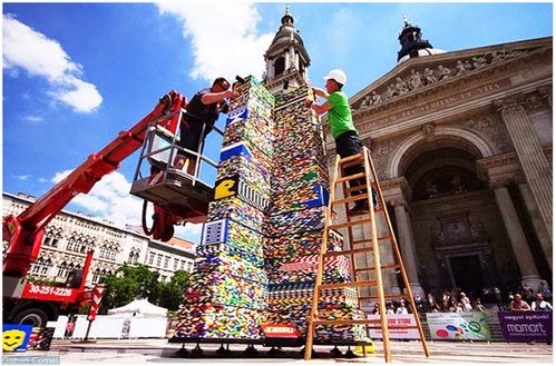 Lulz News: Menakjubkan ! Menara LEGO 'Tertinggi di Dunia Dengan ...