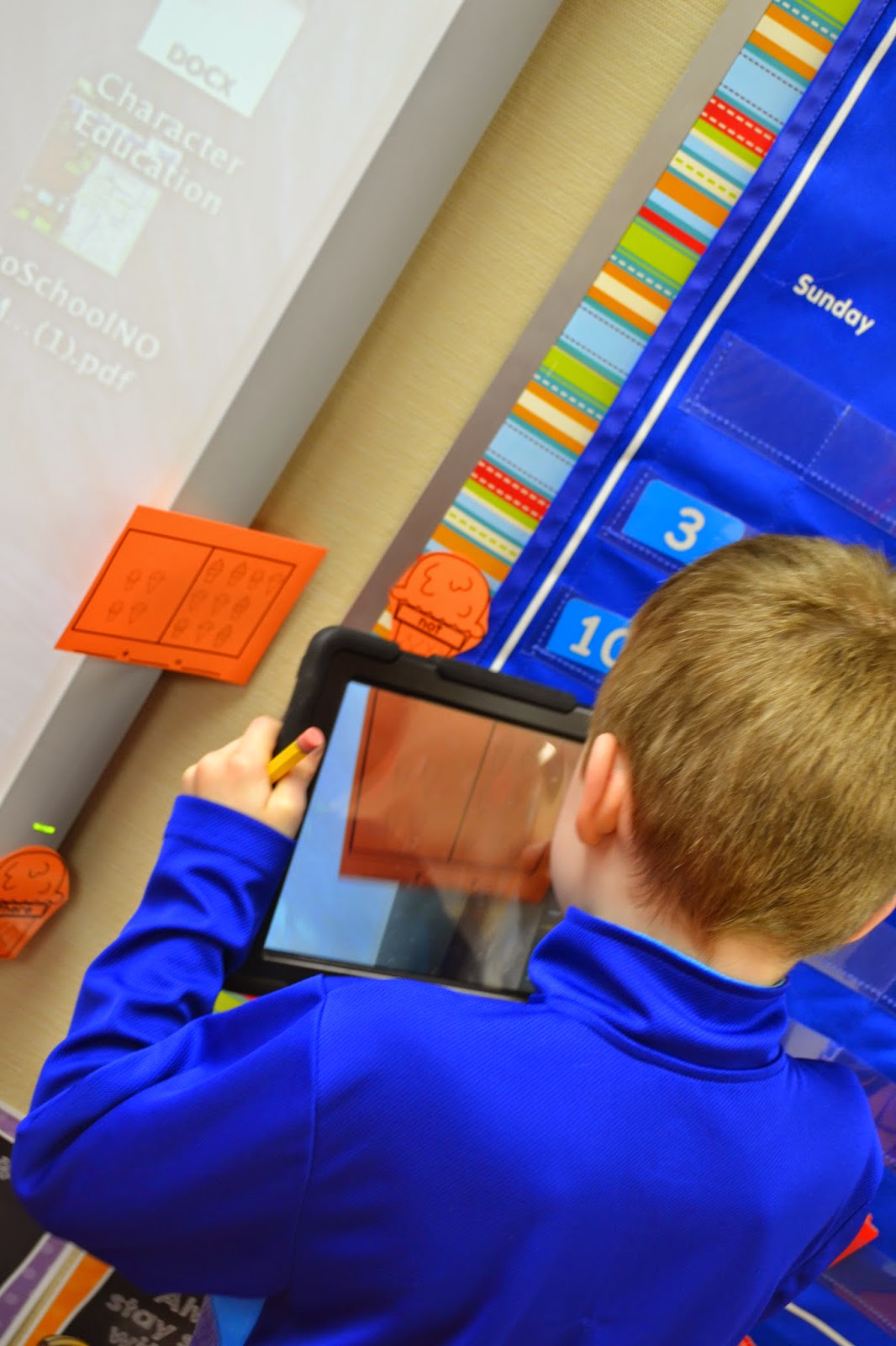 First Grade Funtastic: Ice Cream and iPad Day