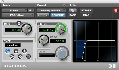 Simple audio mixing tips: High pass filters
