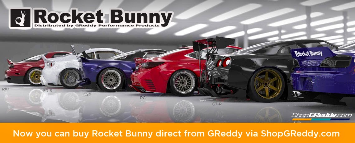 Welcome to the official GReddy USA blog: Full line of Rocket Bunny aero ...