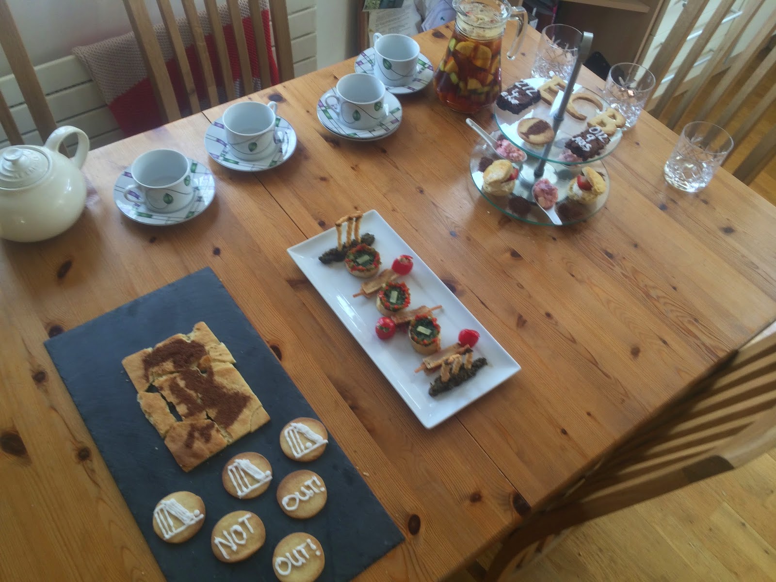 Jess's Messes: Cricket Themed Afternoon Tea