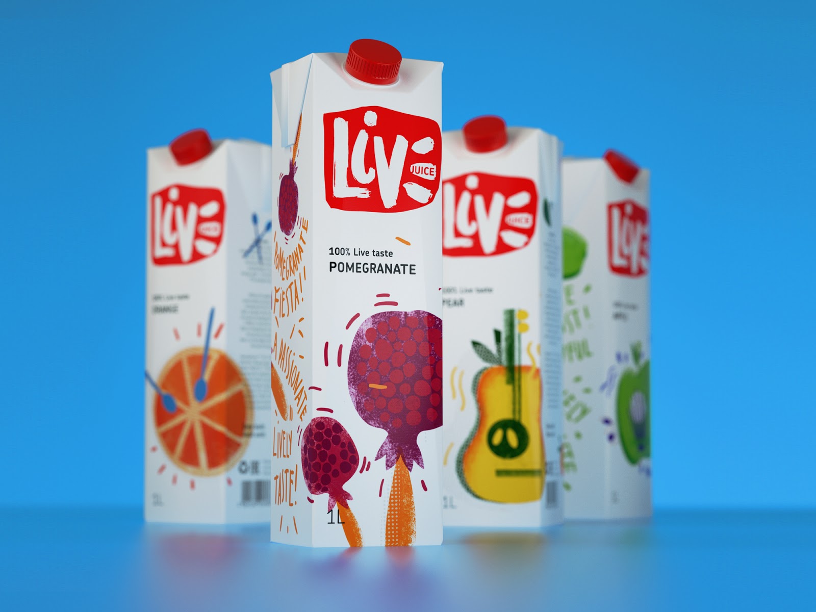 LIVE Juice (Concept) – Packaging Of The World