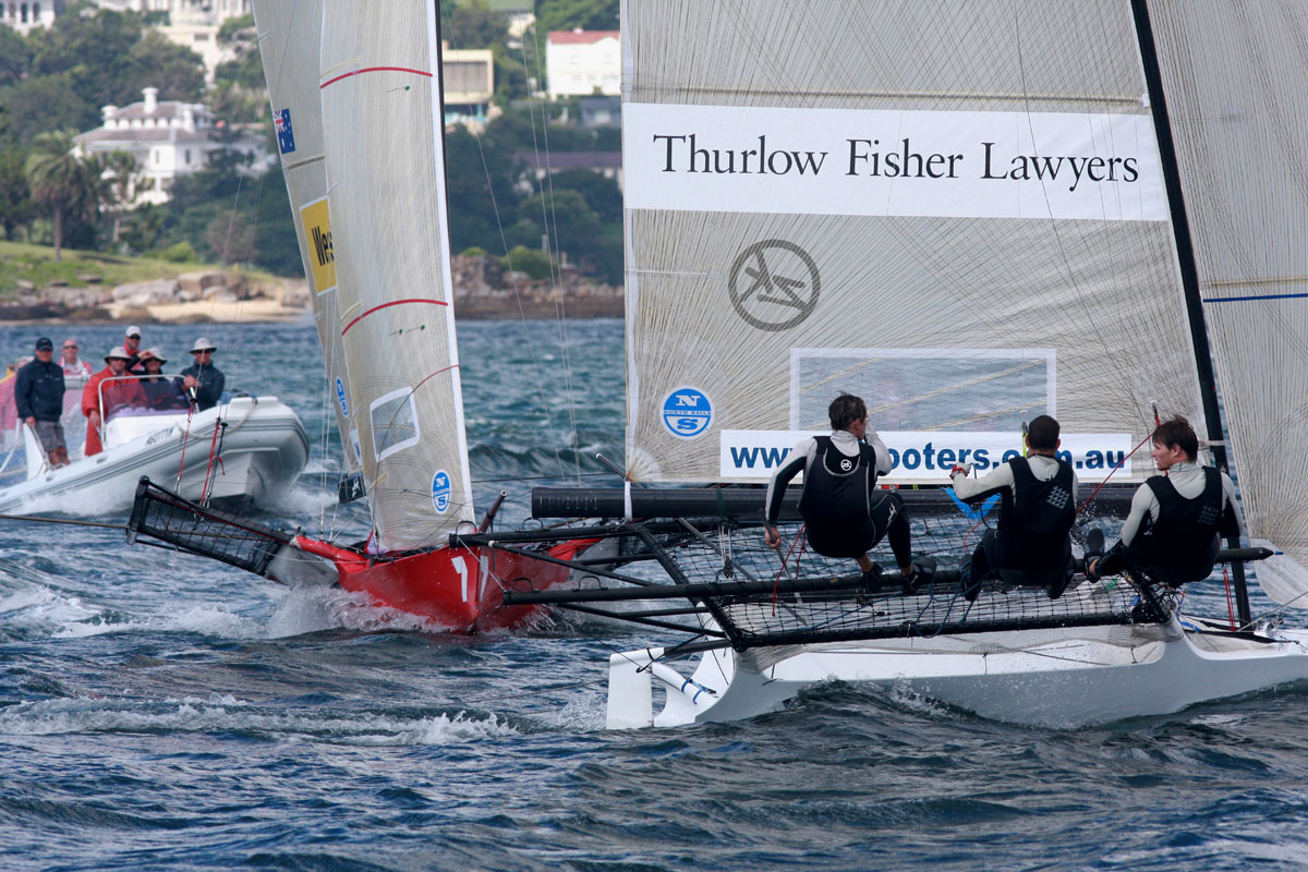 ReadyAboutYachting: 18 Foot Skiffs JJ Giltinan Championship – Race 3 ...