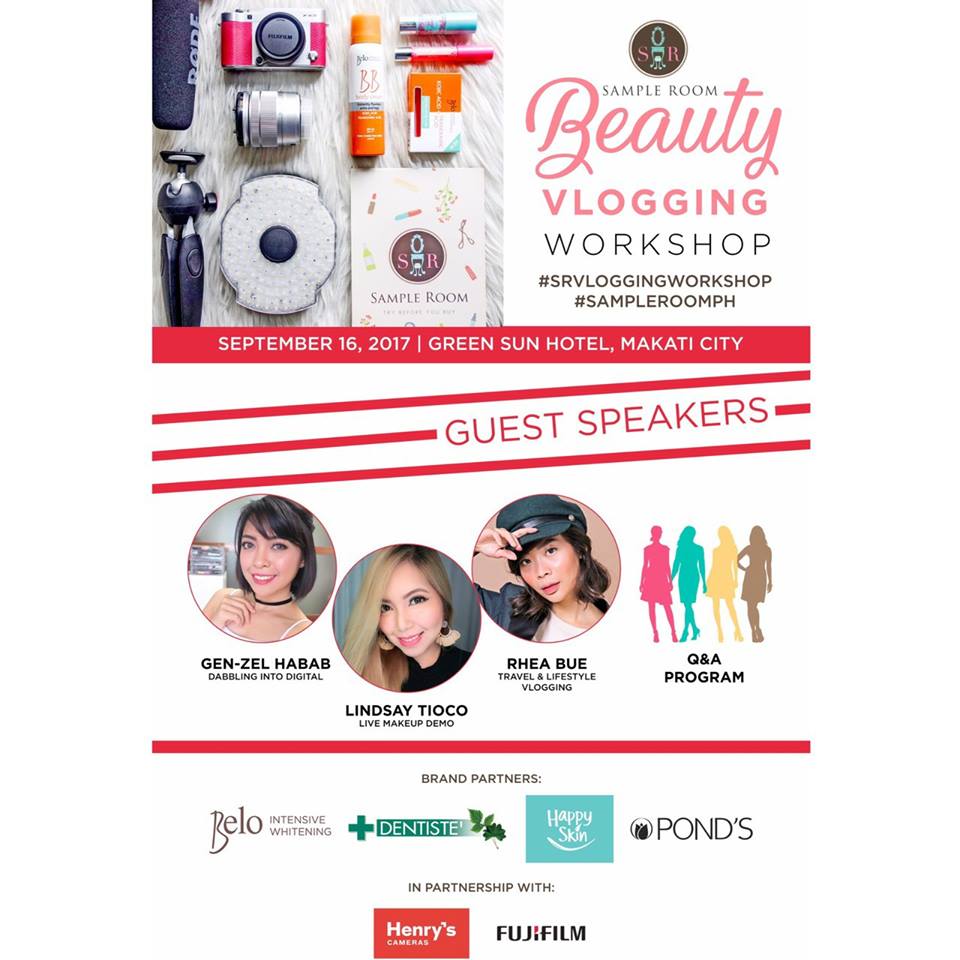 Sample Room PH Beauty Vlogging Workshop - The Dainty Damsel