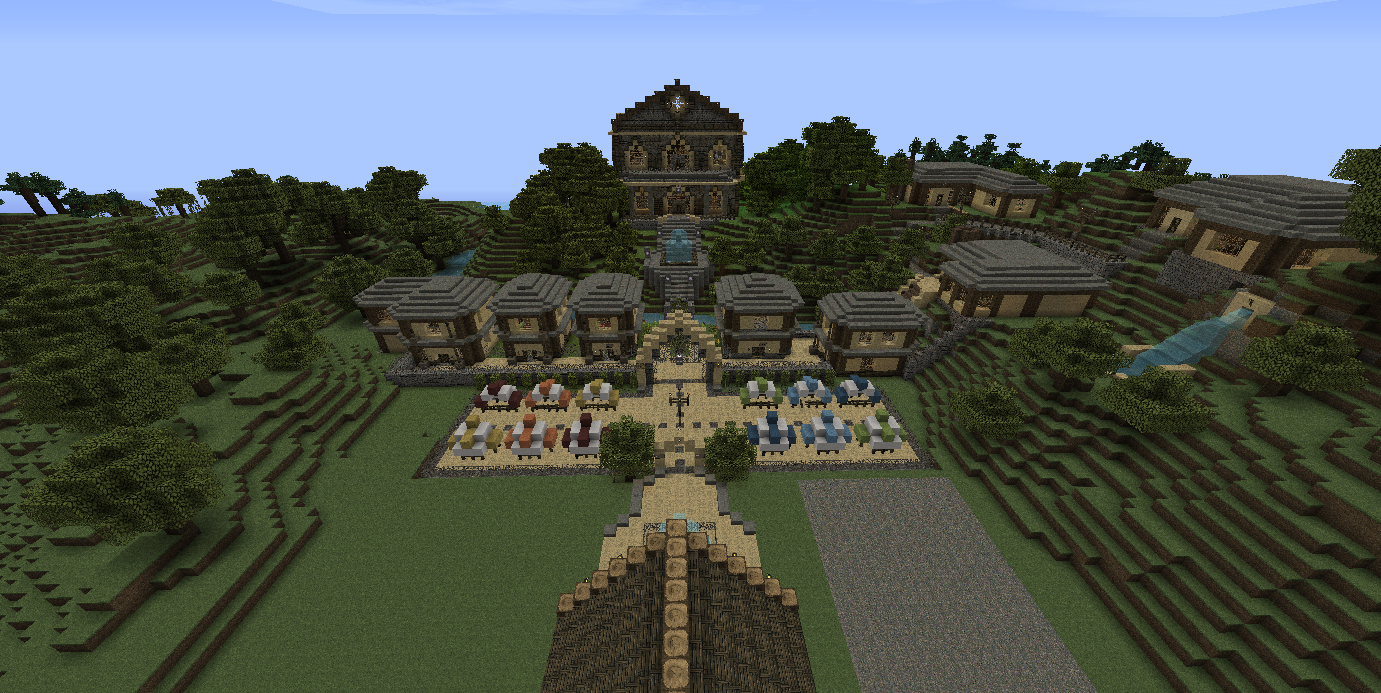 Minecraft Town Hall Ideas