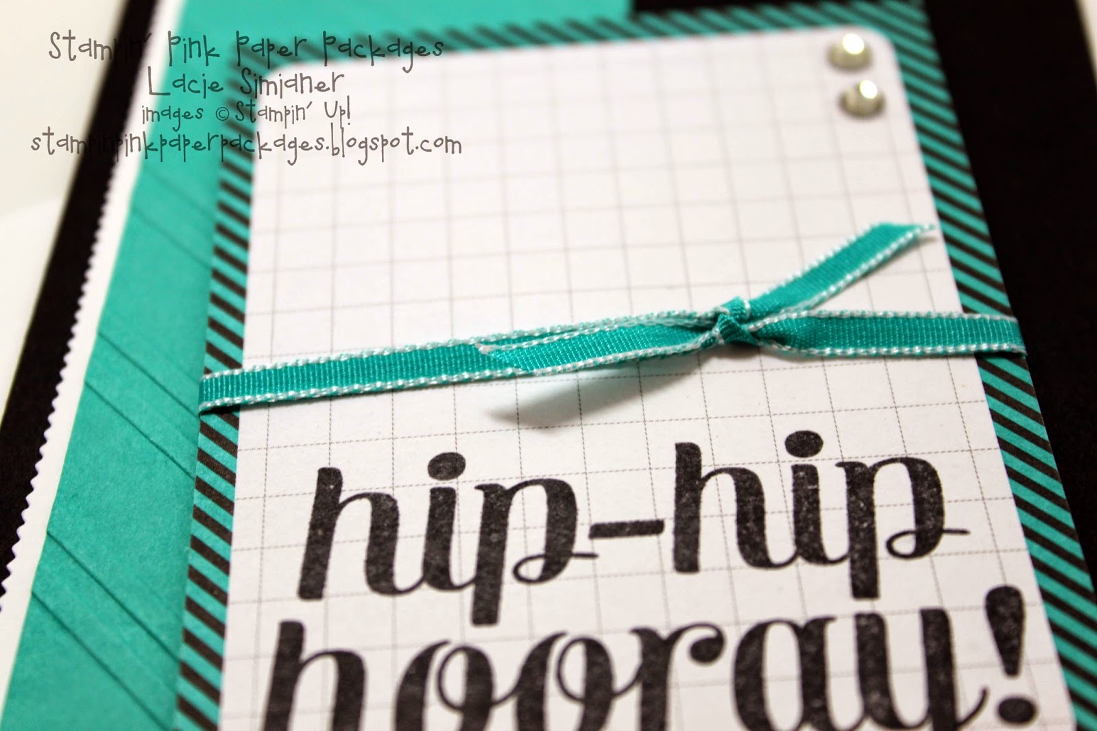 Stampin' Pink Paper Packages: Hip Hip Hooray!