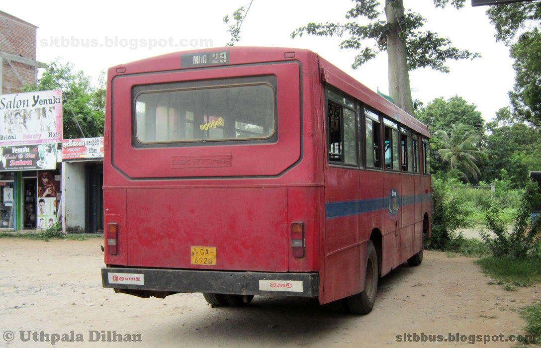 SLTB buses - ශ්‍රී ලංගම බස්: Latec TATA 1510 (DM bodied) bus from SLTB ...