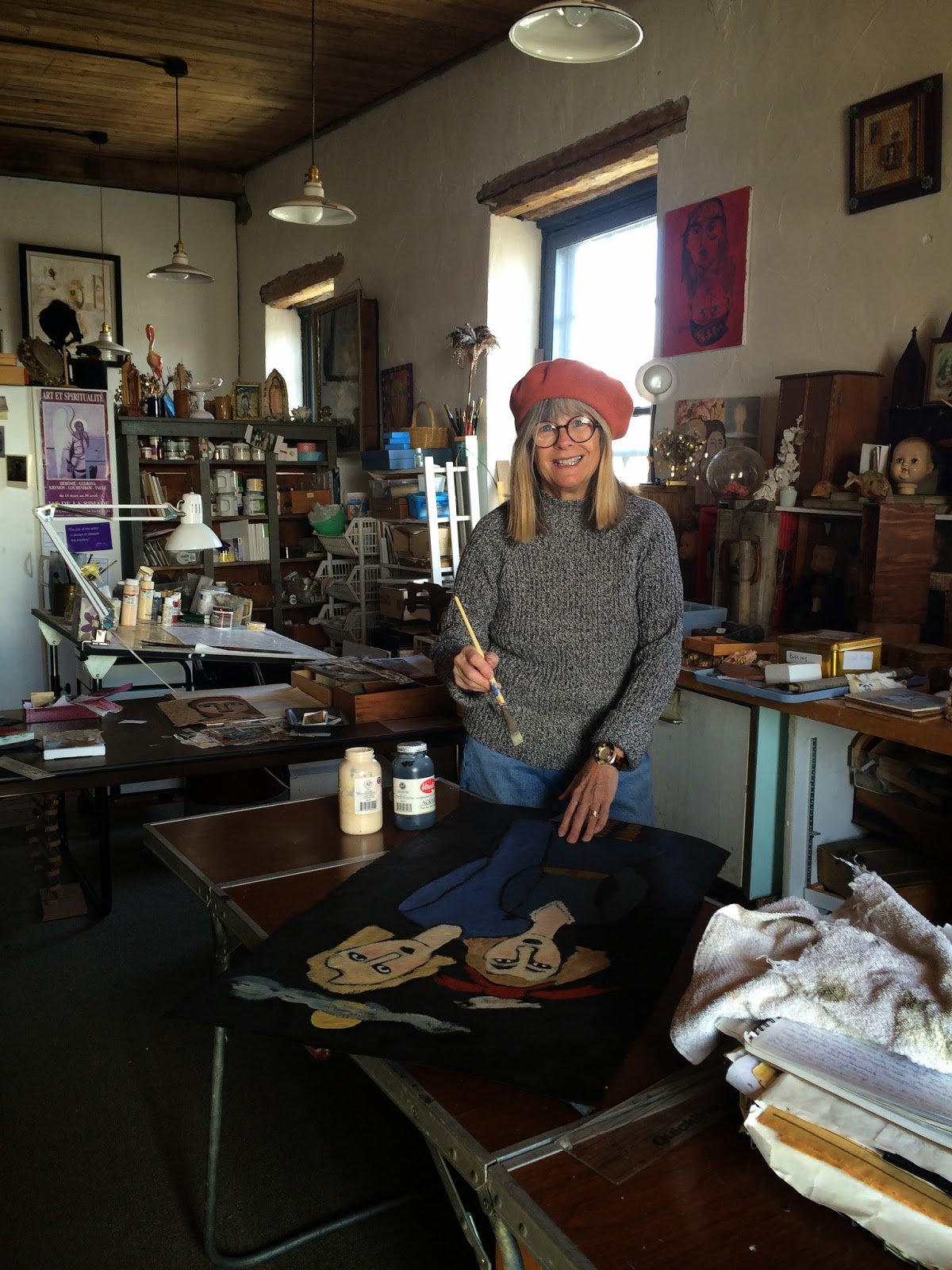 Covered Bridge Art Studio Tour: Sandra Pape #16 on the Covered Bridge ...