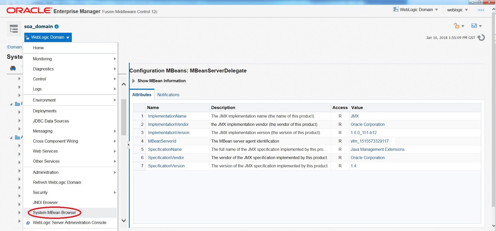 Blog for DBA Consultants: Performance Tune Oracle SOA 12c EM Console