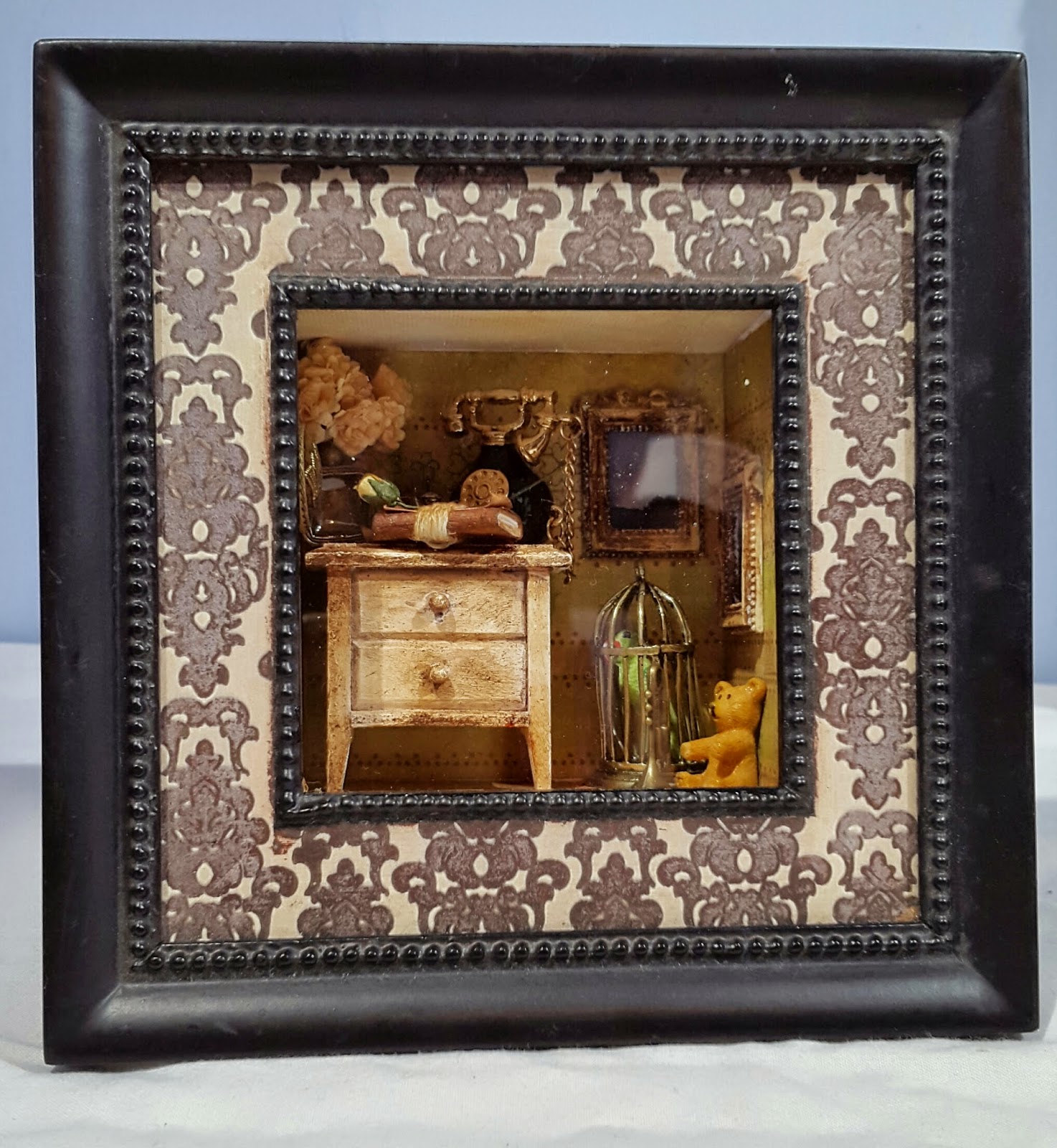 Art Some Craft How To Turn A Frame Into A Shadow Box Art Some Craft How To Turn A Frame Into A Shadow Box