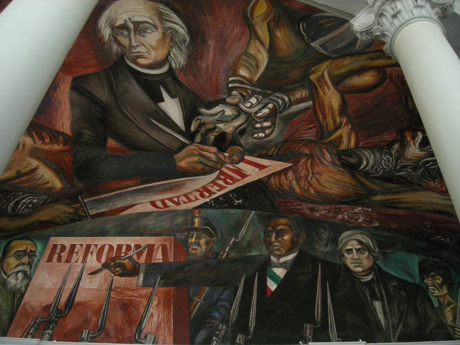 JOSE CLEMENTE OROZCO, obras, murales, pinturas.