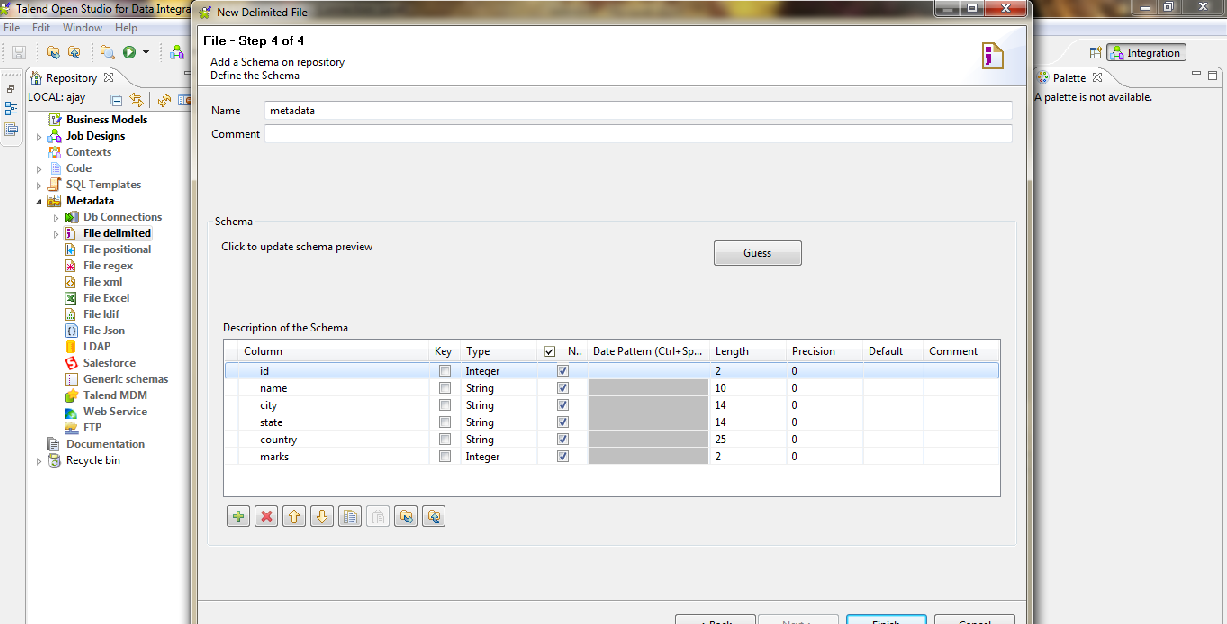 Talend Training: Iterate and load multiple files into database using tFlelist and tMysqlout