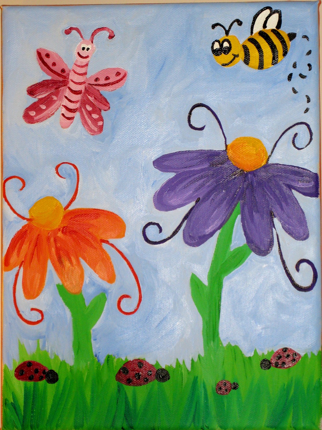 B24kids: Ilustraţii cu flori de primăvară