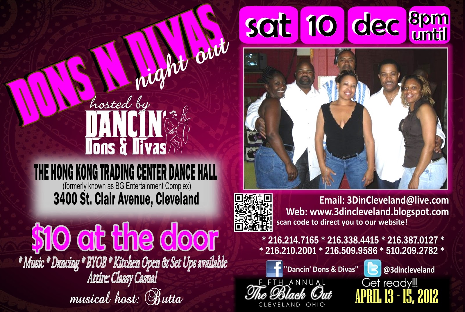 DANCIN DONS & DIVAS OFFICIAL BLOG SPOT PAGE: November 2011