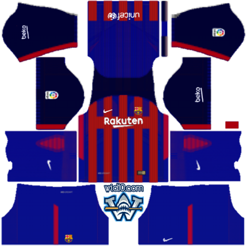 Barcelona FC - DLS18/17 Fantastik Yeni Sezon 17/18 Forma ve Logo ...