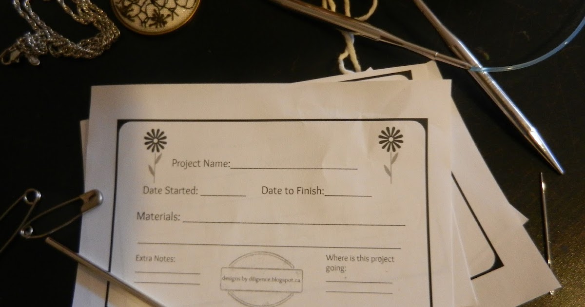 Designs by Diligence: Project Cards