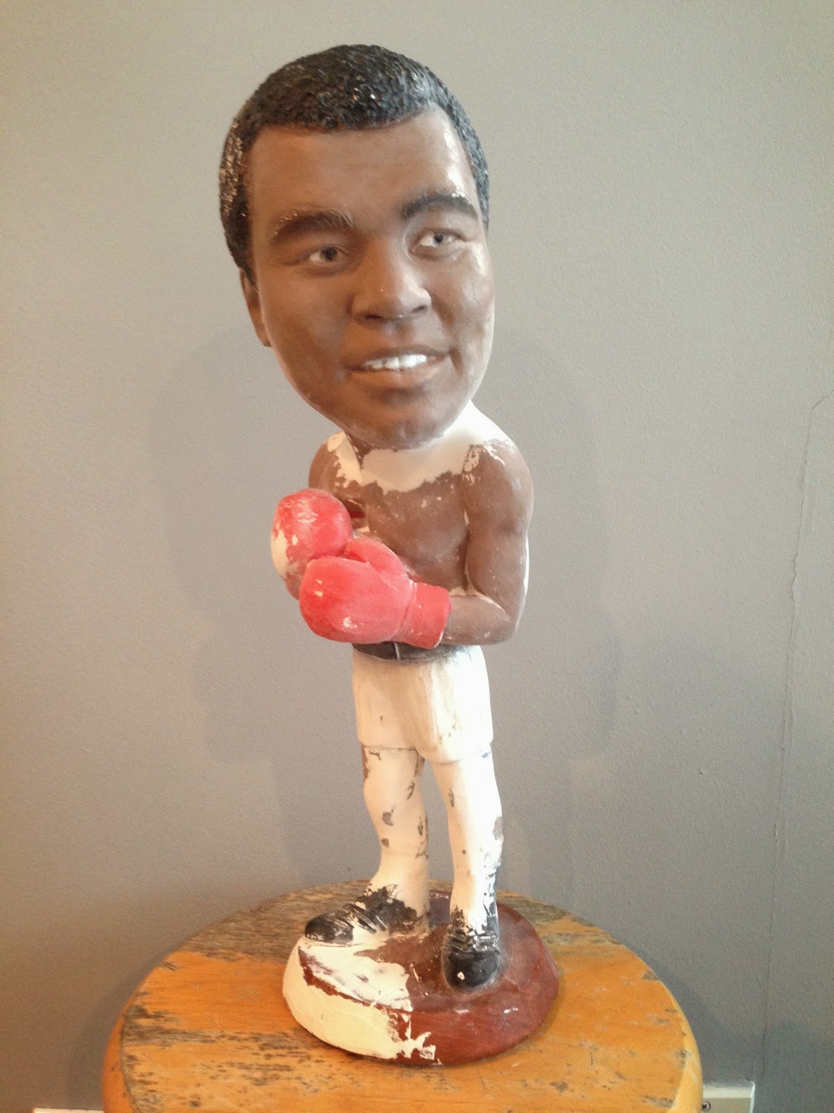 Esco Statue Repair & Restoration: Esco Muhammad Ali Survives Crippling ...